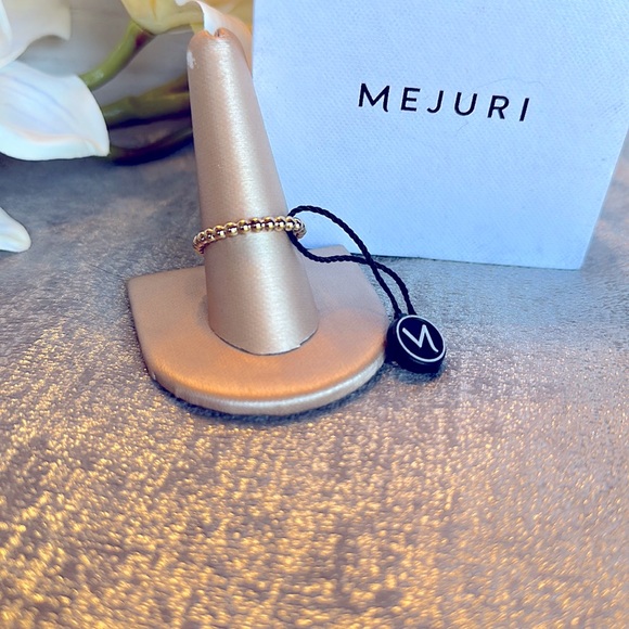 Mejuri | Jewelry | Mejuri Sterling Silver With Gold Overlay Stackable ...